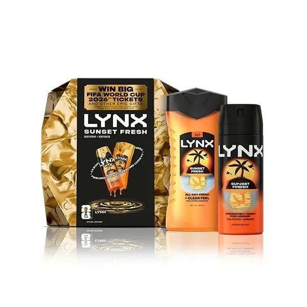 LYNX SUNSET FRESH DEO & GEL SET x5 - Sundrelle Wholesale Pharmacy ...